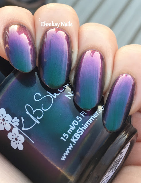 ehmkay nails: KBShimmer Multichromes, Swatches and Review