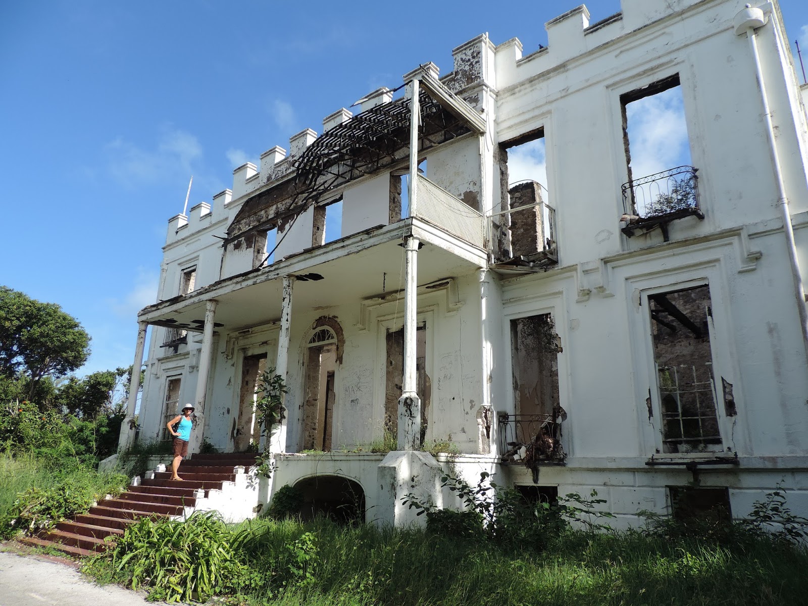 Travel with Kevin and Ruth: The ruins of Sam Lord's Castle