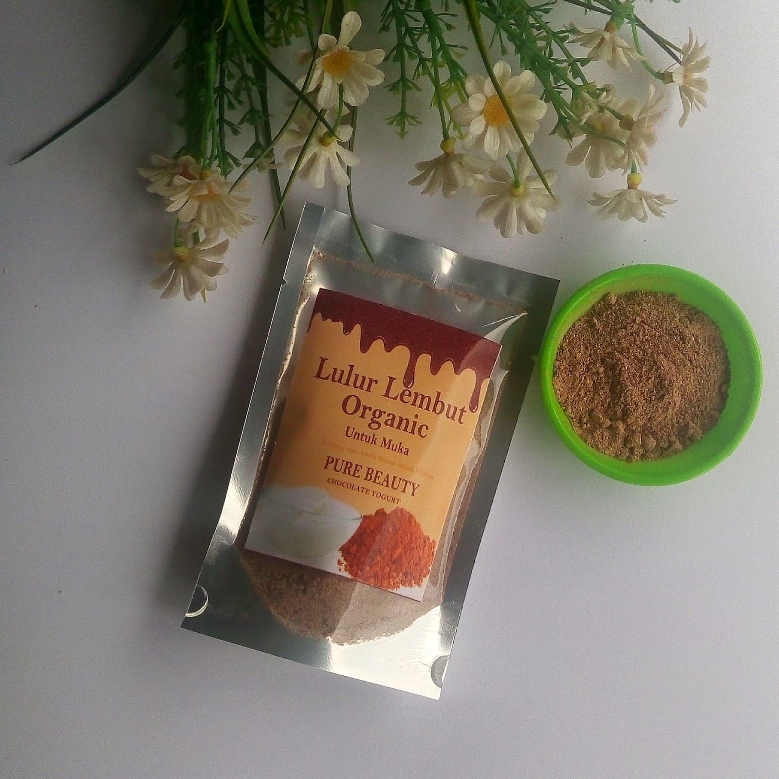 Lulur Muka Organic Pure Beauty: Lulur WAJAH