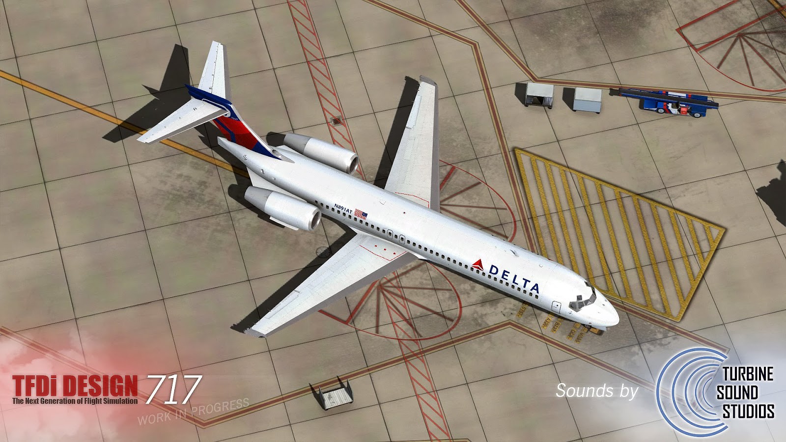 [P3Dv4] TFDi Design - 717 v1.0.9.27