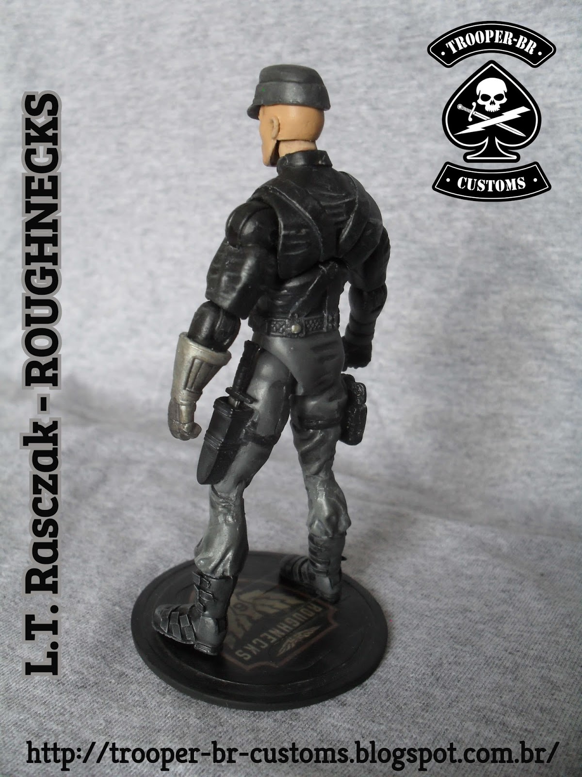 Gi joe Custom Action Figures: Lt. Jean Rasczak - Starship Troopers