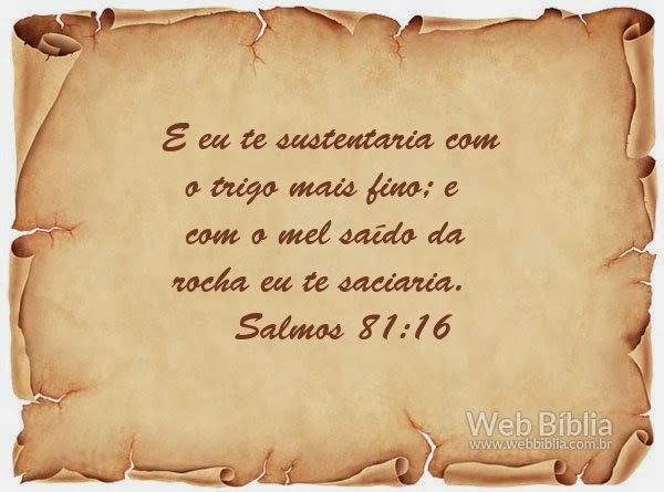 Salmo 81: 1-16 - EXORTAÇÃO A LOUVAR E A OBEDECER AO SENHOR ~ JAMAIS ...