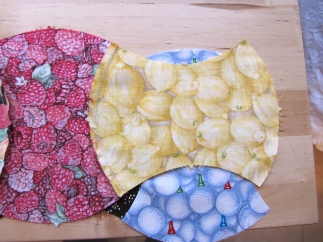 Sew Many Ways...: Machine Sewing Apple Core Quilt…With I Spy Fabric