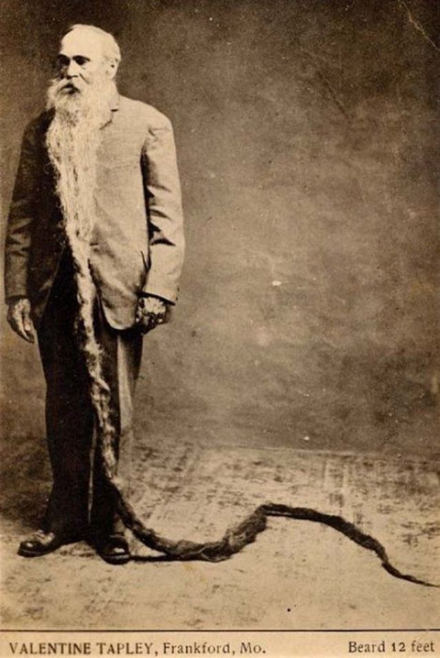16 Awesome Pictures of Long Beards in the Past That You Have Rarely ...