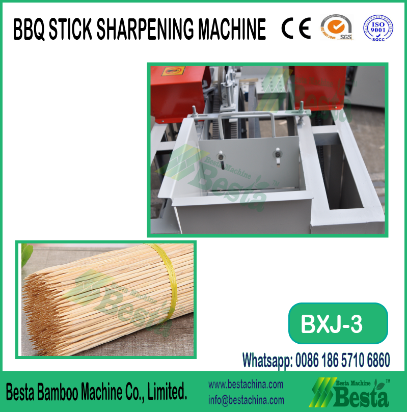 BAMBOO PROCESSING MACHINE: BAMBOO BBQ STICK MAKING MACHINE, HIGH ...
