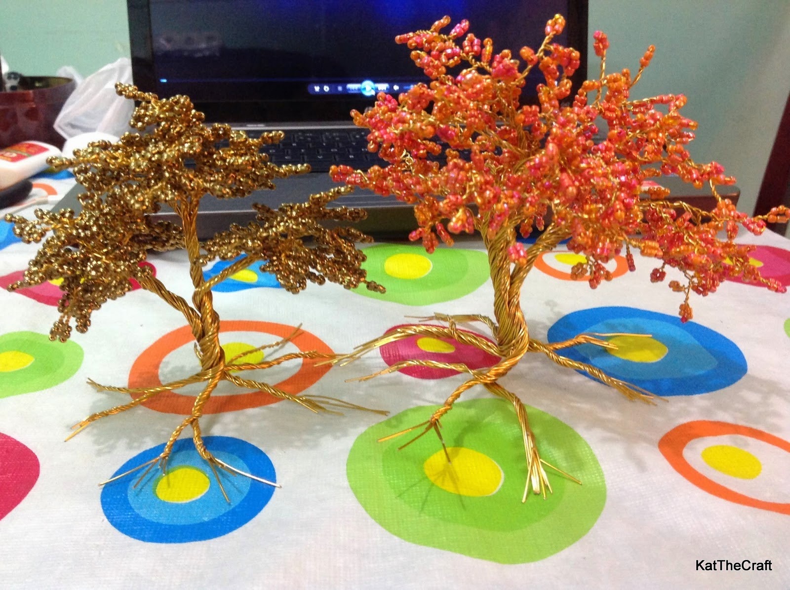 So Many Things to Do, So Little Time: Clay Base for Beaded Wire Tree