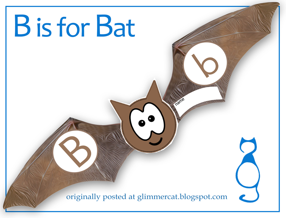 Glimmercat Education: Butterflies, Bats, Buses and Bears! Crafts for ...