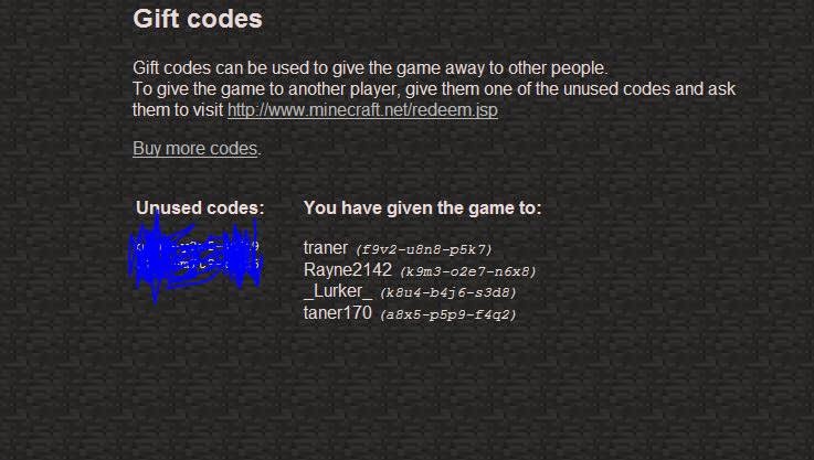Minecraft Gift Code Glitch Téléchargement GRATUIT