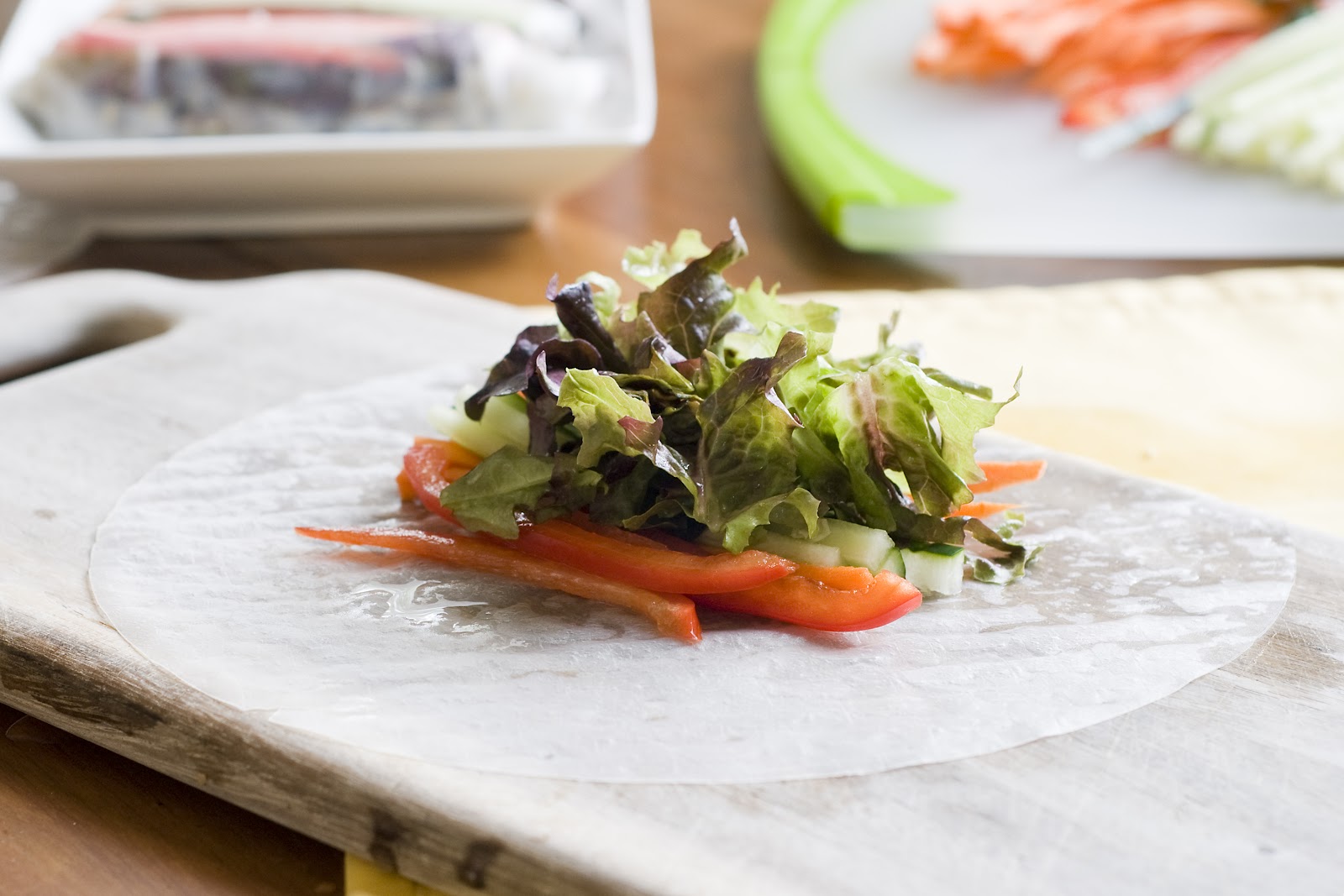 Simply Gourmet: Steak Spring Roll with Red Wine Reduction