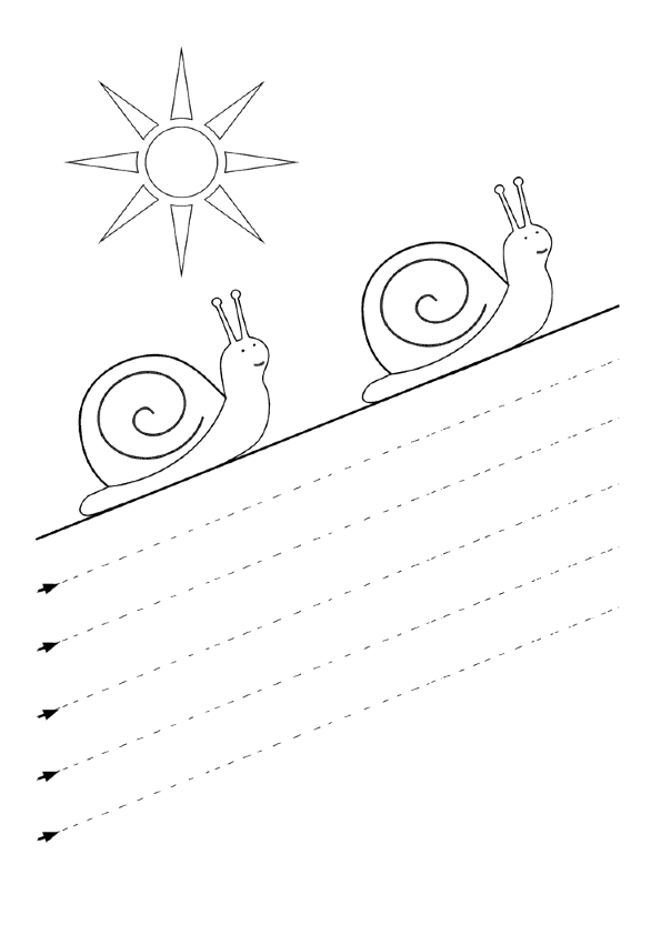 Trabajando en Educación Infantil: 10 fichas para trabajar los trazos ...