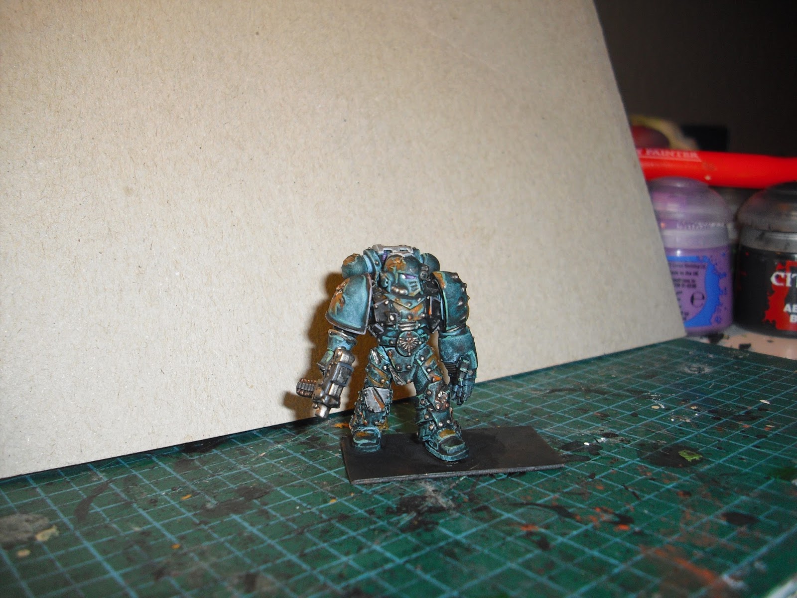 30Kplus40K: Horus Heresy - Alpha Legion Sergeant - Version 1