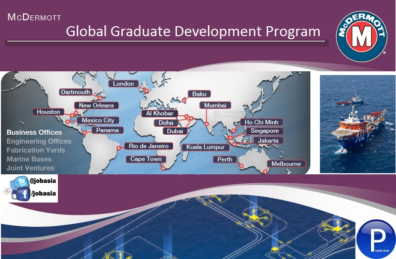 Global Graduate Development Program McDermott International ~ Projob Asia
