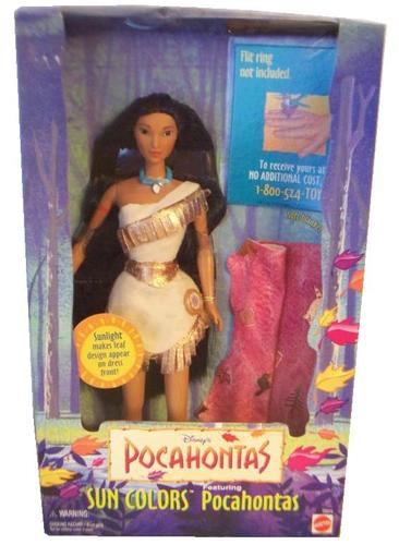 lalki Makarreny: Pocahontas Sun Colors z 1995 roku #13328