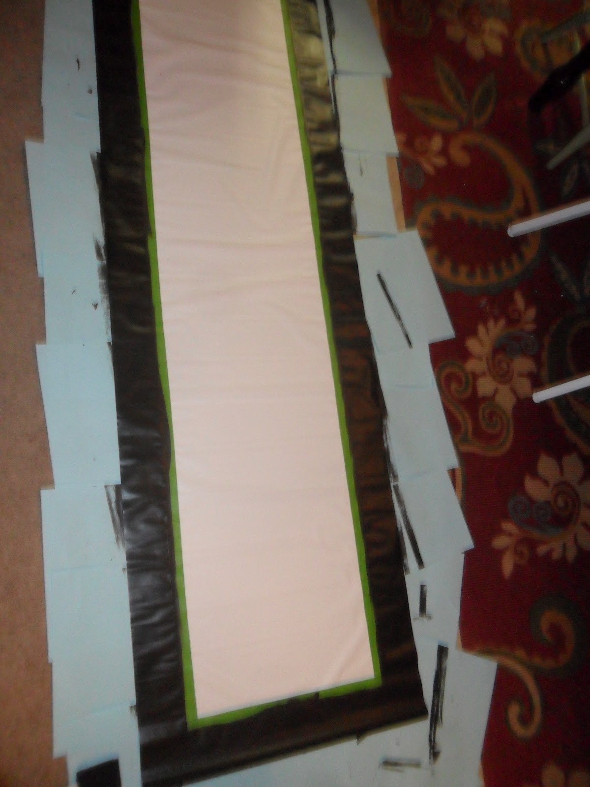 Do It Yo' Dang Self: SHADY LADY: PAINTED ROLLER SHADES