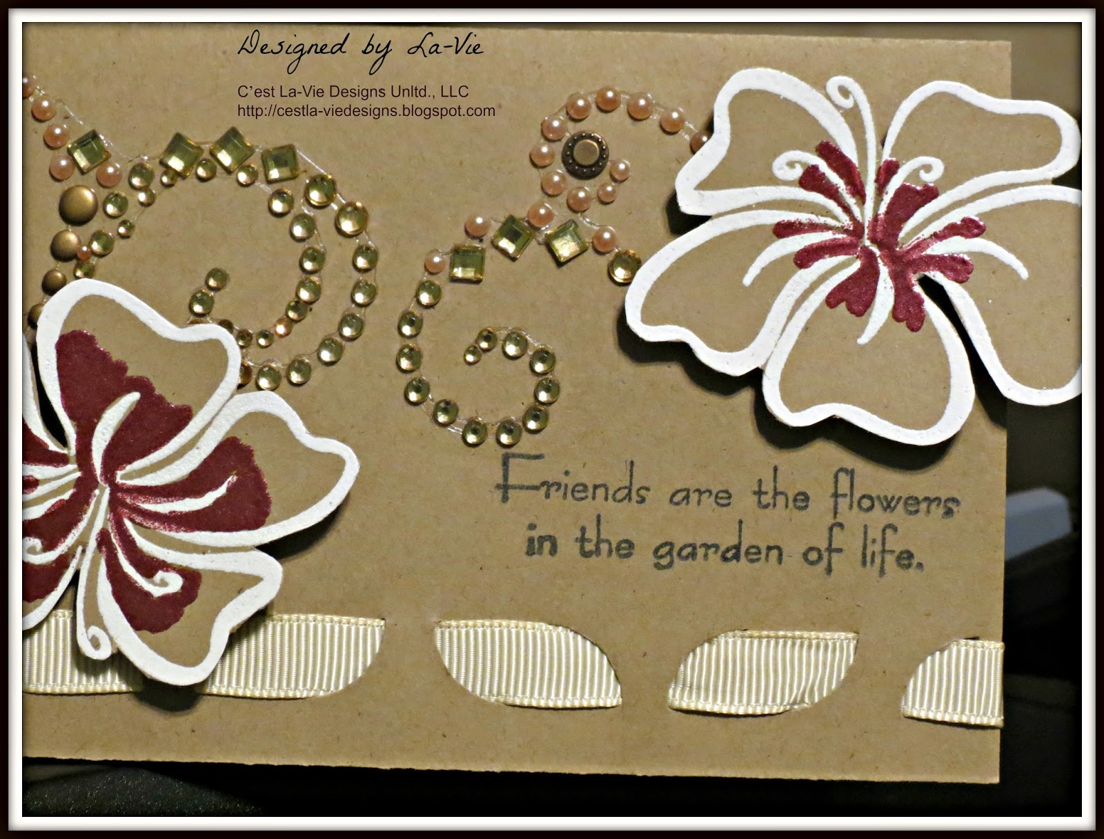 C'est La-Vie Designs Unltd., LLC: Denami Designs Krazy for Kraft Blog Hop