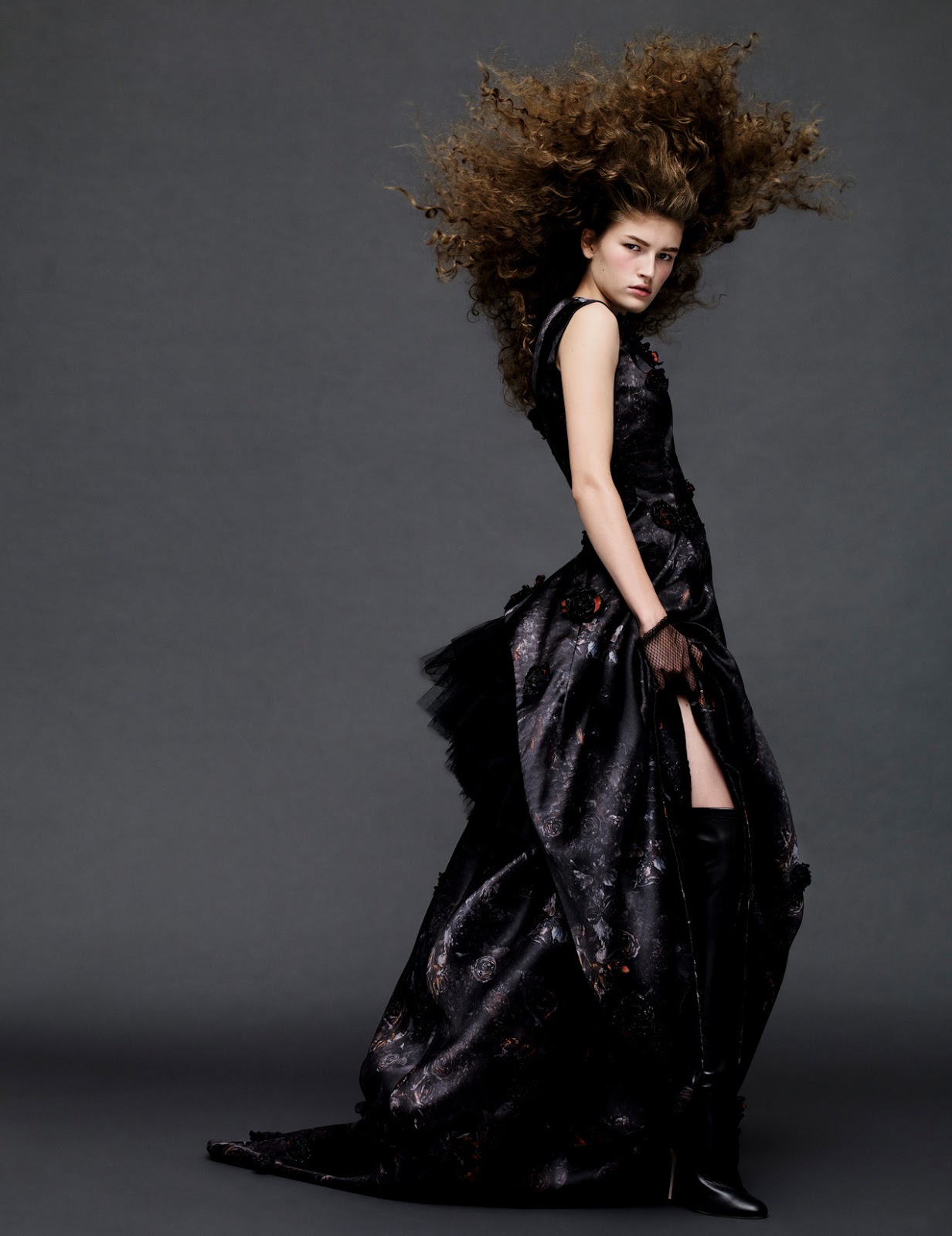 Alek Wek, Lily Donaldson, Lottie Moss, Mica Arganaraz, Molly Smith in ...