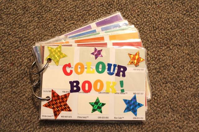 DIY: Homemade Colour Book - Teacher by trade, Mother by nature