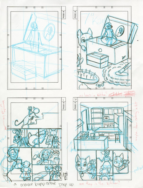 Intro To Comic Craft: Step by Step: Creating Thumbnails