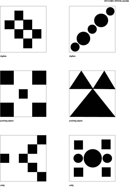 Student of Design: VISUAL PRINCIPLES Planes
