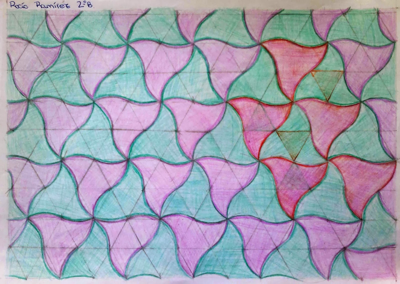 AULA DE DIBUJO: Redes Modulares - Diseños de La Alhambra