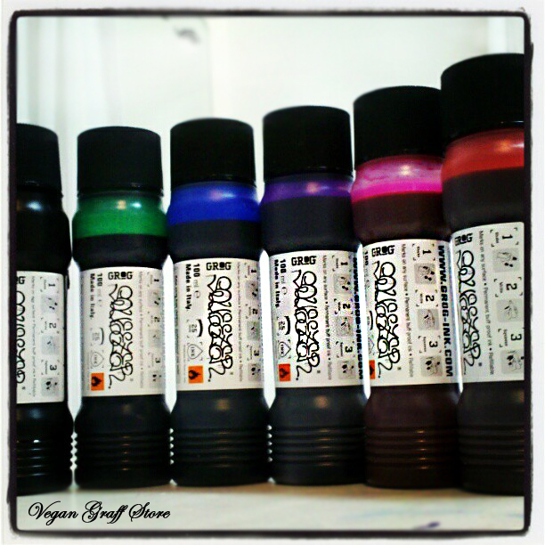 vegan graff supplies: MARKERS