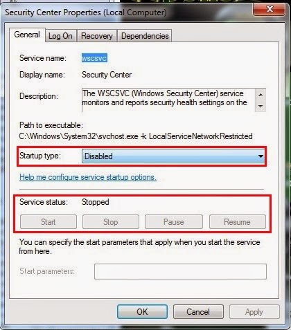 Cara Disabled Windows Security Alert Windows 7 | Kafkapa.com - Belajar ...
