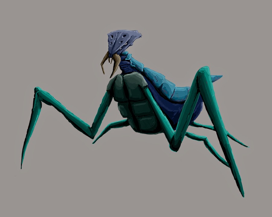 Tom Luxon - Games Art and Design: Week 6 - Insectoid