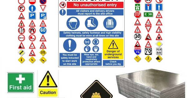Galvanized Sheet Metal Safety Signs - SafetySignsPH.com Philippines