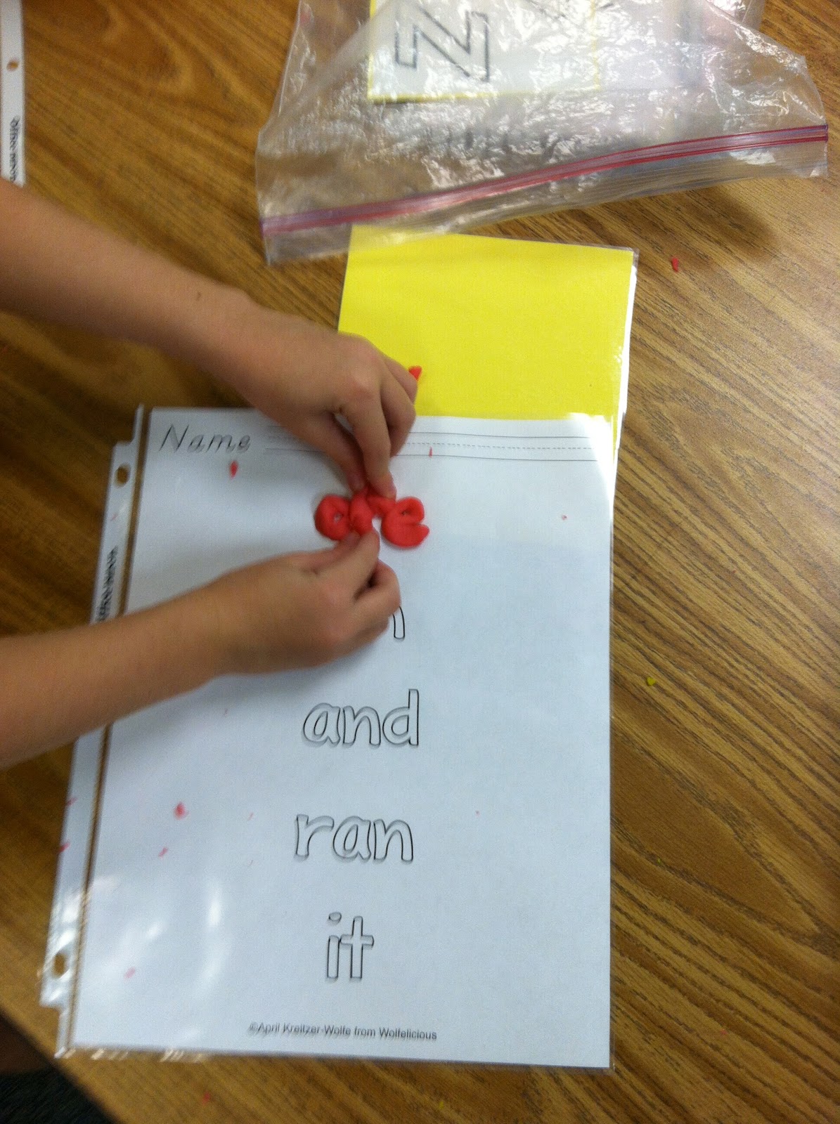 **Wolfelicious**: It's a... Activity and Word Mats