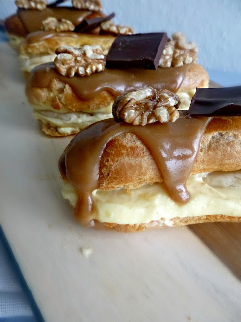 The Spoon and Whisk: Banoffee Eclairs