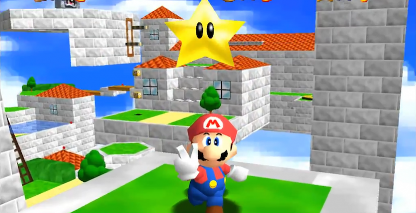 N64 Brasil: Super Mario 64 em 6 minutos