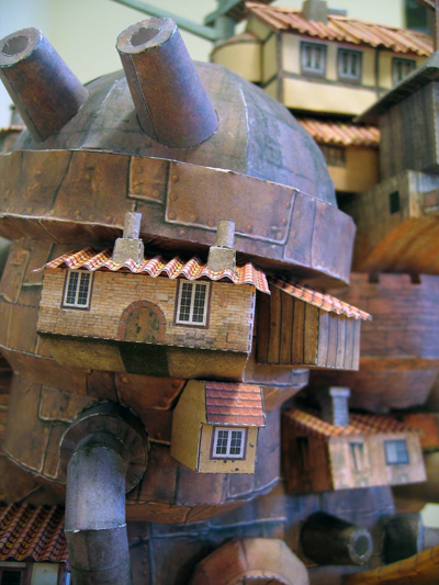Bighead and Muffin: Studio Ghibli Howl's Moving Castle Papercraft
