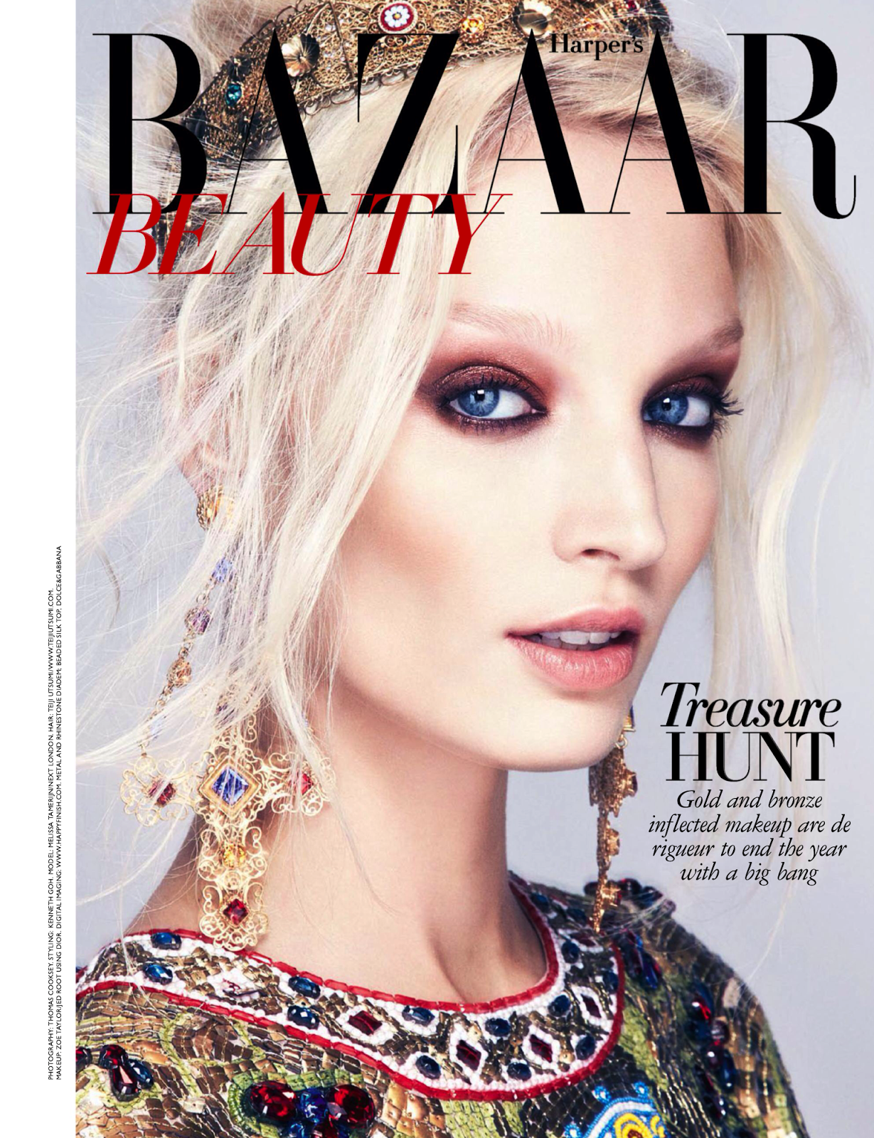 the haute list: melissa tammerijn by thomas cooksey for harper's bazaar ...