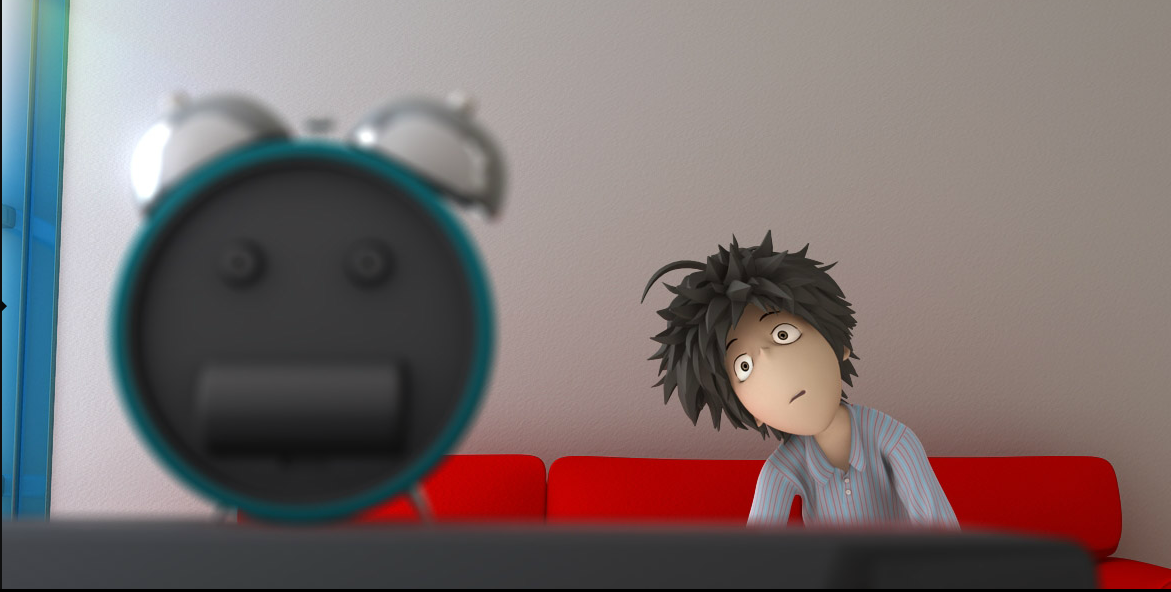 Alarm: animación que te invita a despertar - El Cuarto de los Tiliches