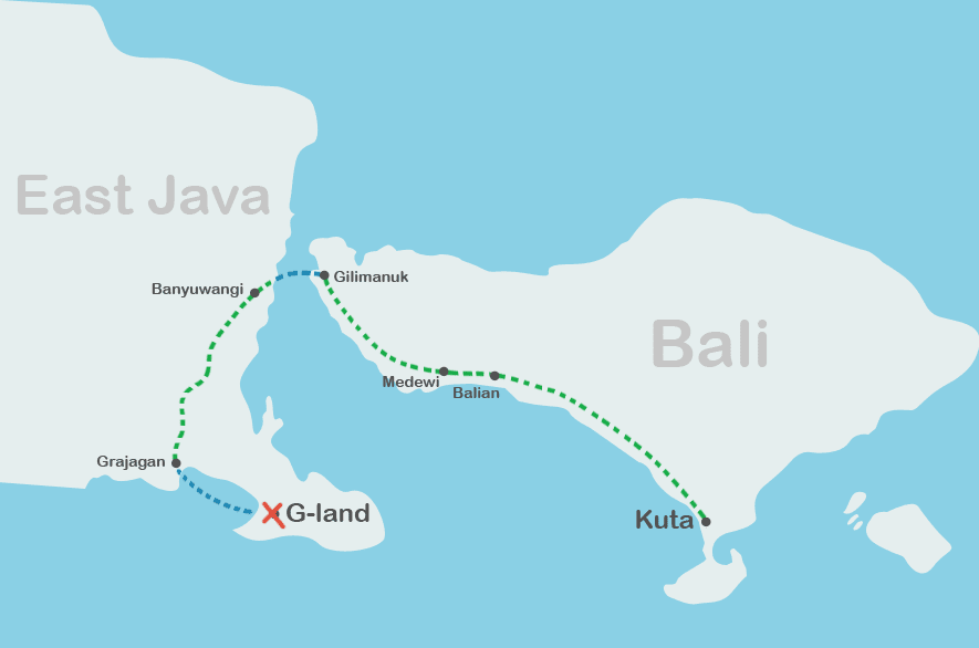 SurferGalaxy: "G-LAND" el legendario Point Break de Izquierdas