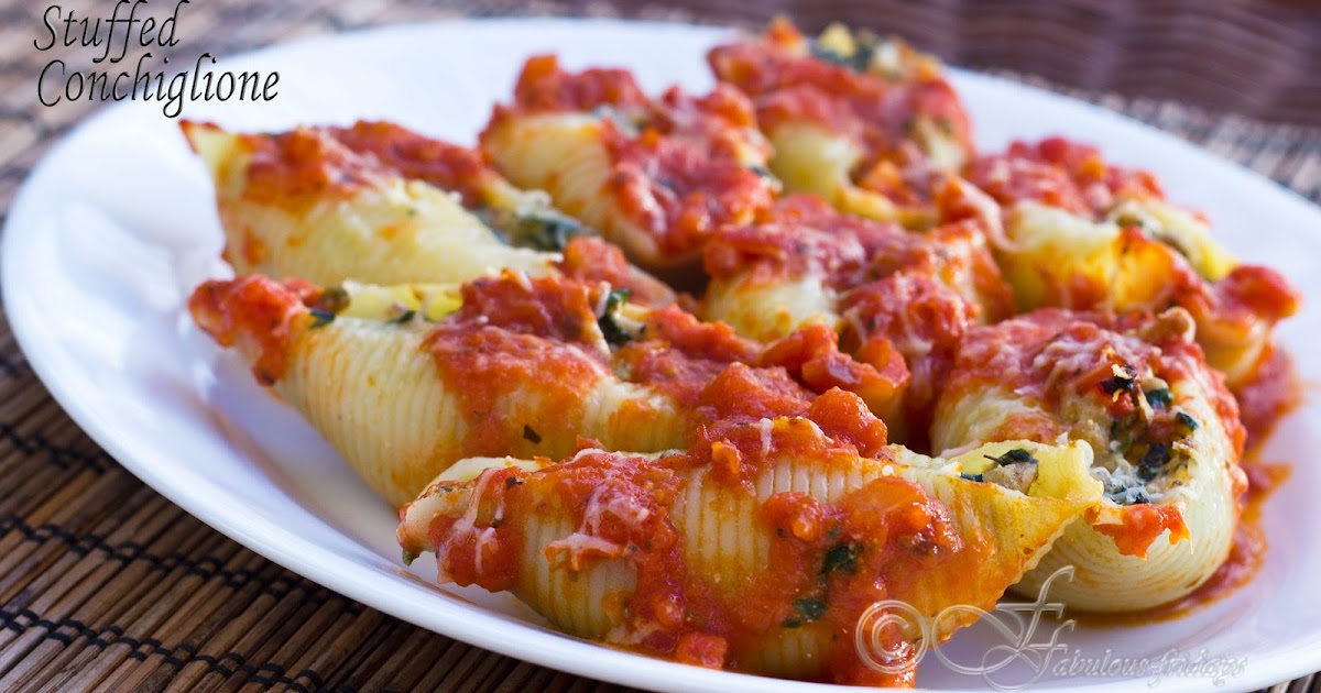 fabulous fridays: Stuffed Shells