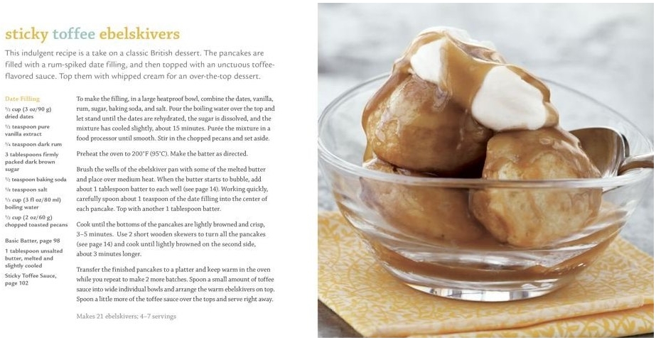 Ebelskivers, gogosile daneze umplute, din cartea lui Kevin Crafts