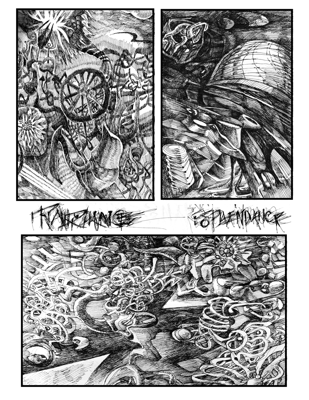 Abstract Comics: The Blog: Abstract comic by Mark Beebe