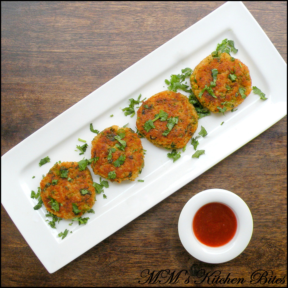 MM's Kitchen Bites: Rice Tikkis...with things left behind..