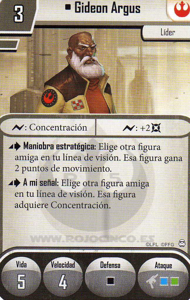 RojoCinco: Imperial Assault: Depliegue y comando - Fenn Signis y Gideon ...