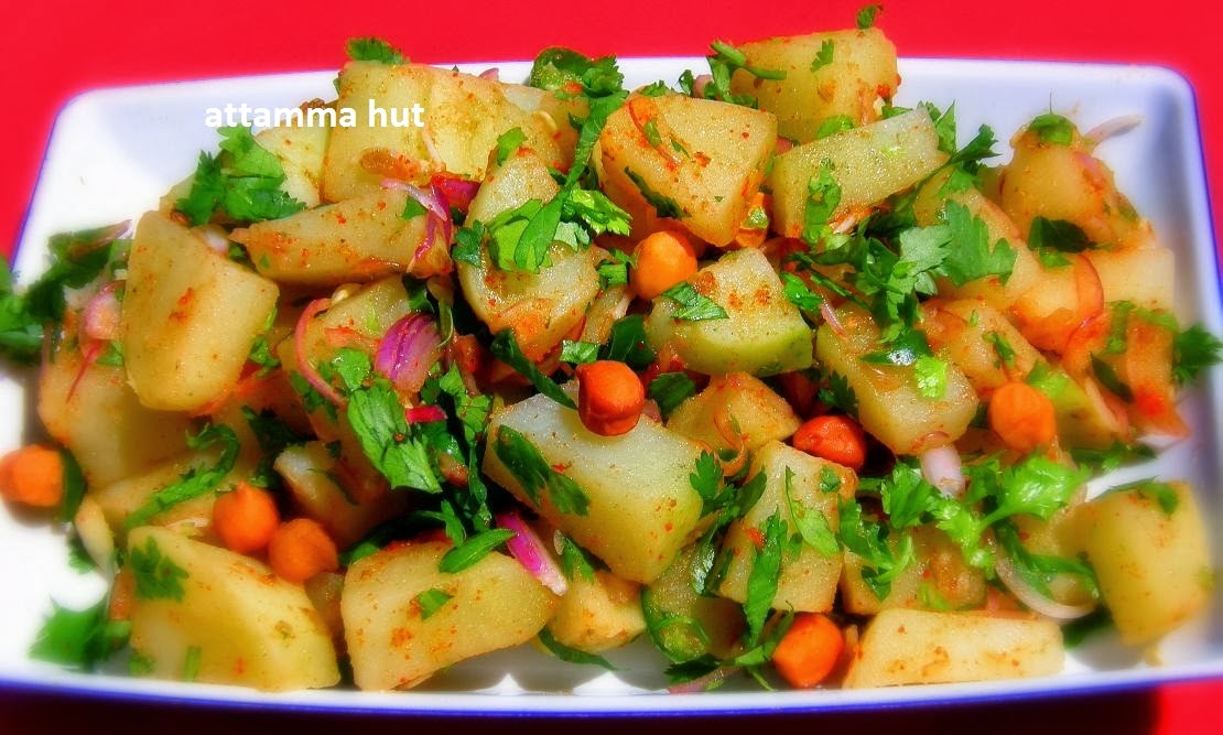 Attamma Hut: How to Make Aloo chat