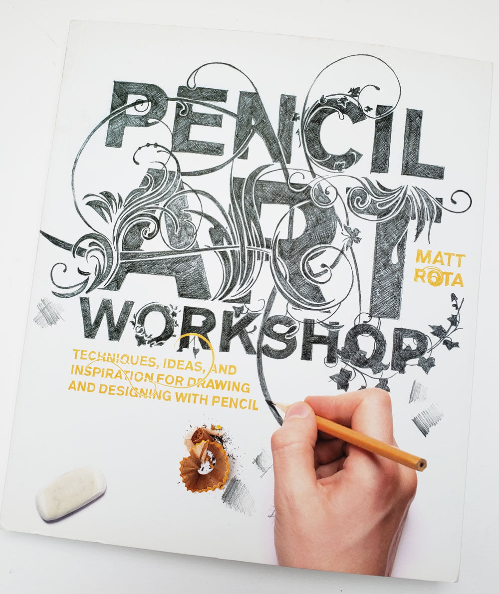 Pencil Drawing Of Book