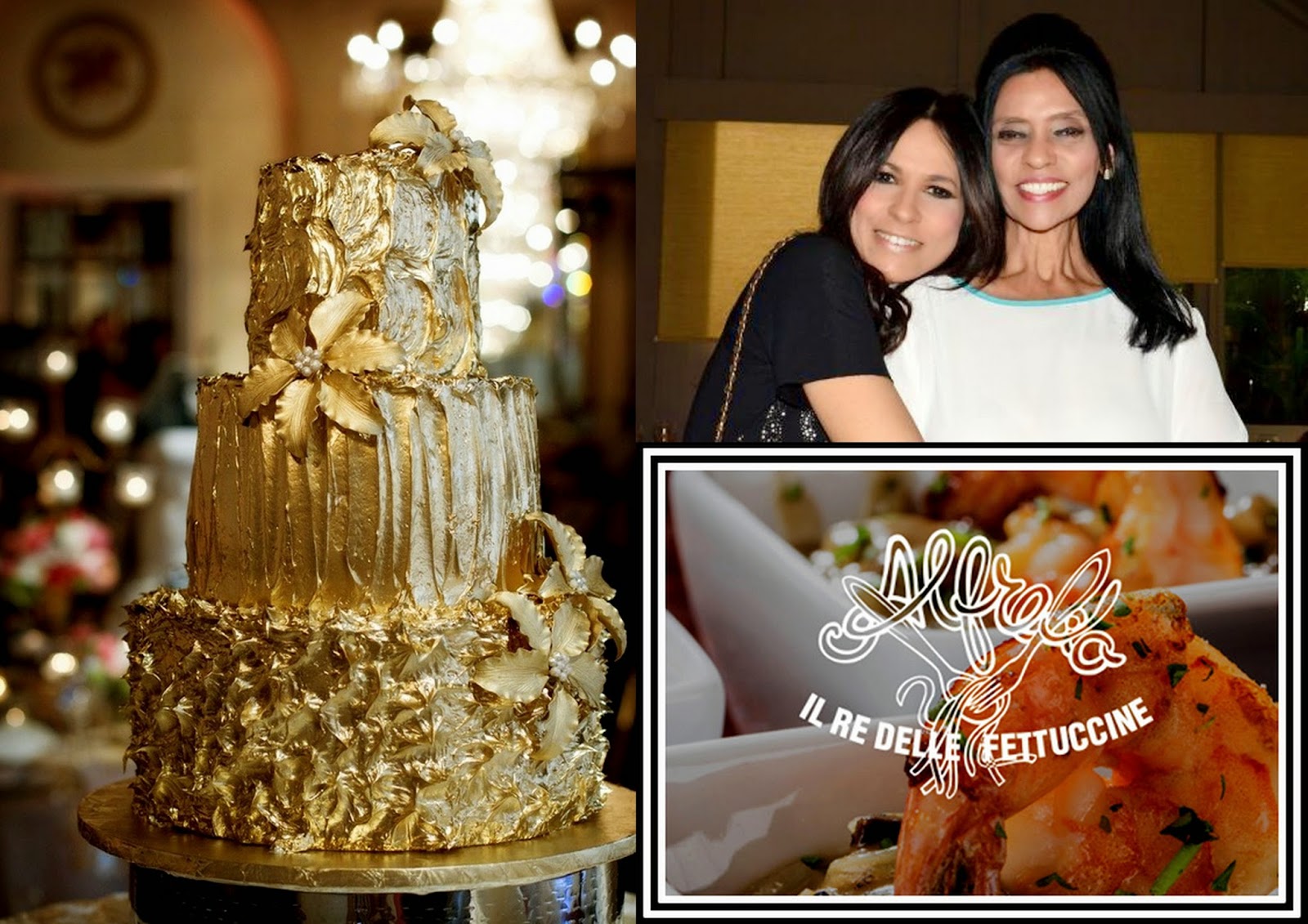 ANA ZAIDAN comemora seu niver in ALFREDO DI ROMA