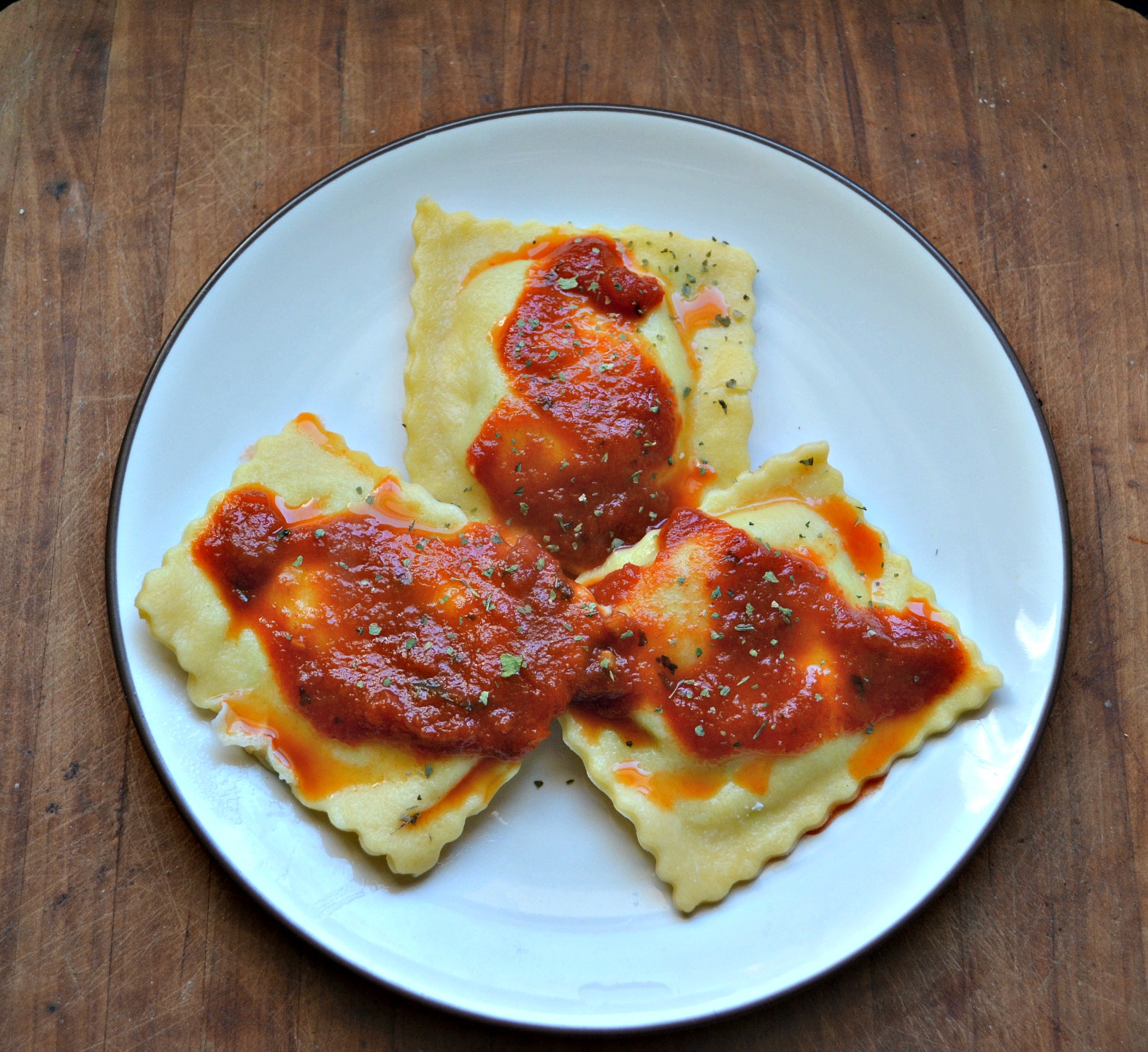 Homemade Four Cheese Ravioli with Leeks - Hezzi-D's Books and Cooks