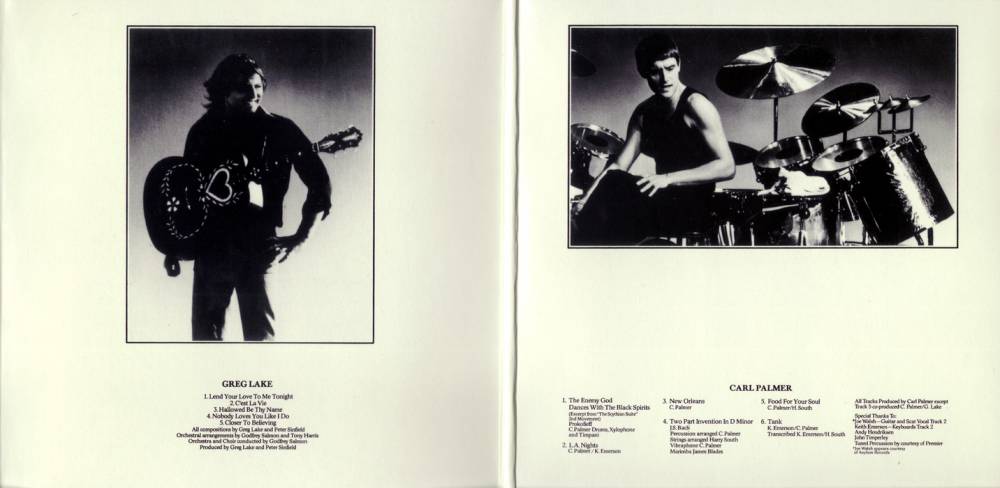 RiNio Musik: Emerson, Lake & Palmer : WORKS - Volume 1 & 2 - 1977