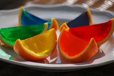 My story in recipes: Rainbow Jello Slices