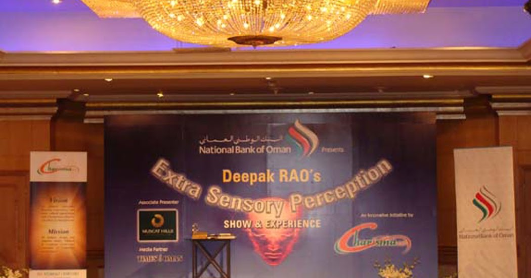 Deepak RAO baffled the Who’s Who of Muscat at the Grand Hyatt on 1st ...