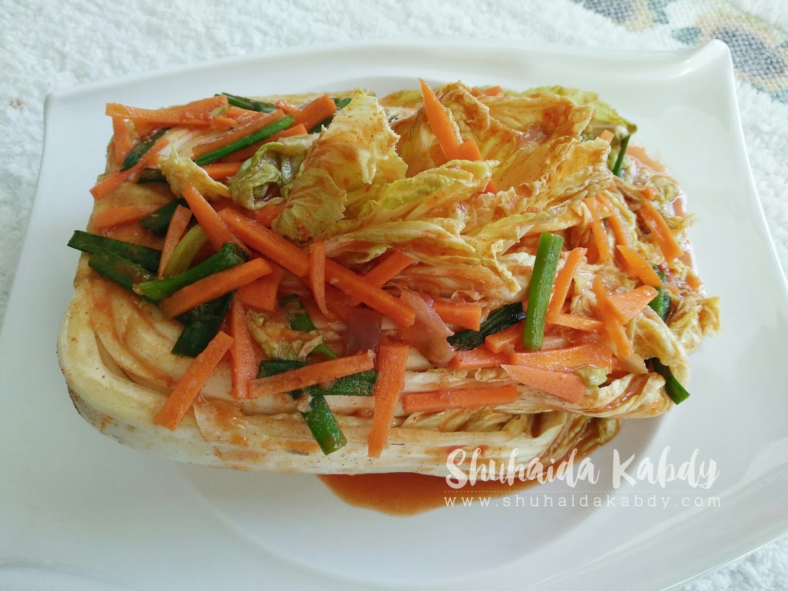 Resepi Kimchi Mudah