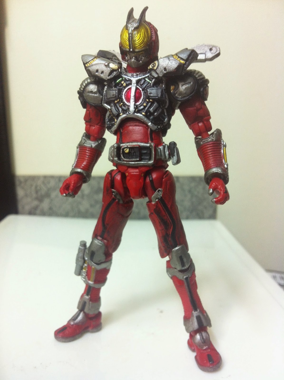 Kamen Rider World: Tutorial custom Kiwami Faiz Blaster Accel form yay!