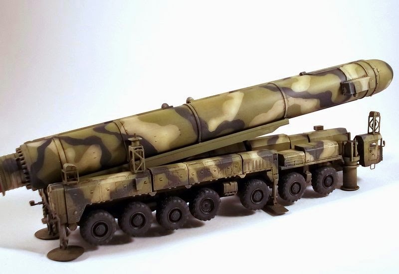 Gulumik Military Models: Topol-M 1/72 ZVEZDA- Gallery
